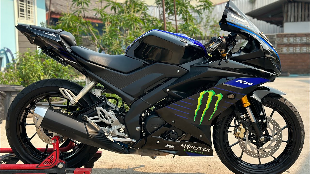 🎥 EP. 118 คลิปรีวิว Yamaha YZF-R15 Monster ปี2019 วิ่ง 6,500 กิโลแท้ ...