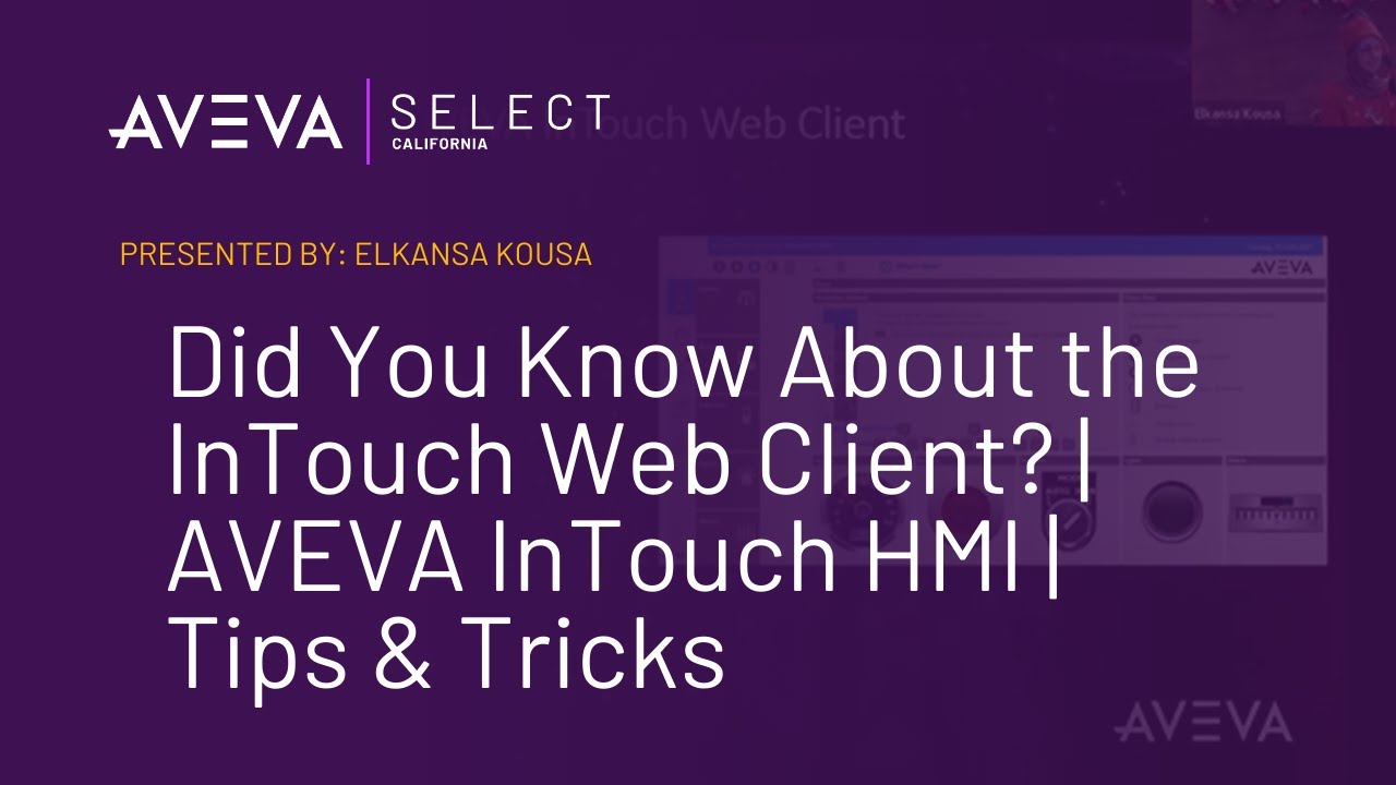 Did You Know About the InTouch Web Client? | AVEVA InTouch HMI | Tips ...