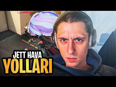 UÇTUM, VURDUM, TAŞIDIM : JETT SHOW BAŞLASIN | VALORANT