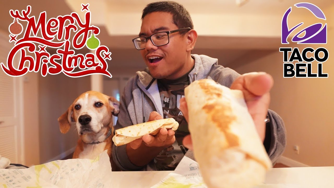 TACO BELL NEW BURRITOS | MERRY CHRISTMAS - YouTube
