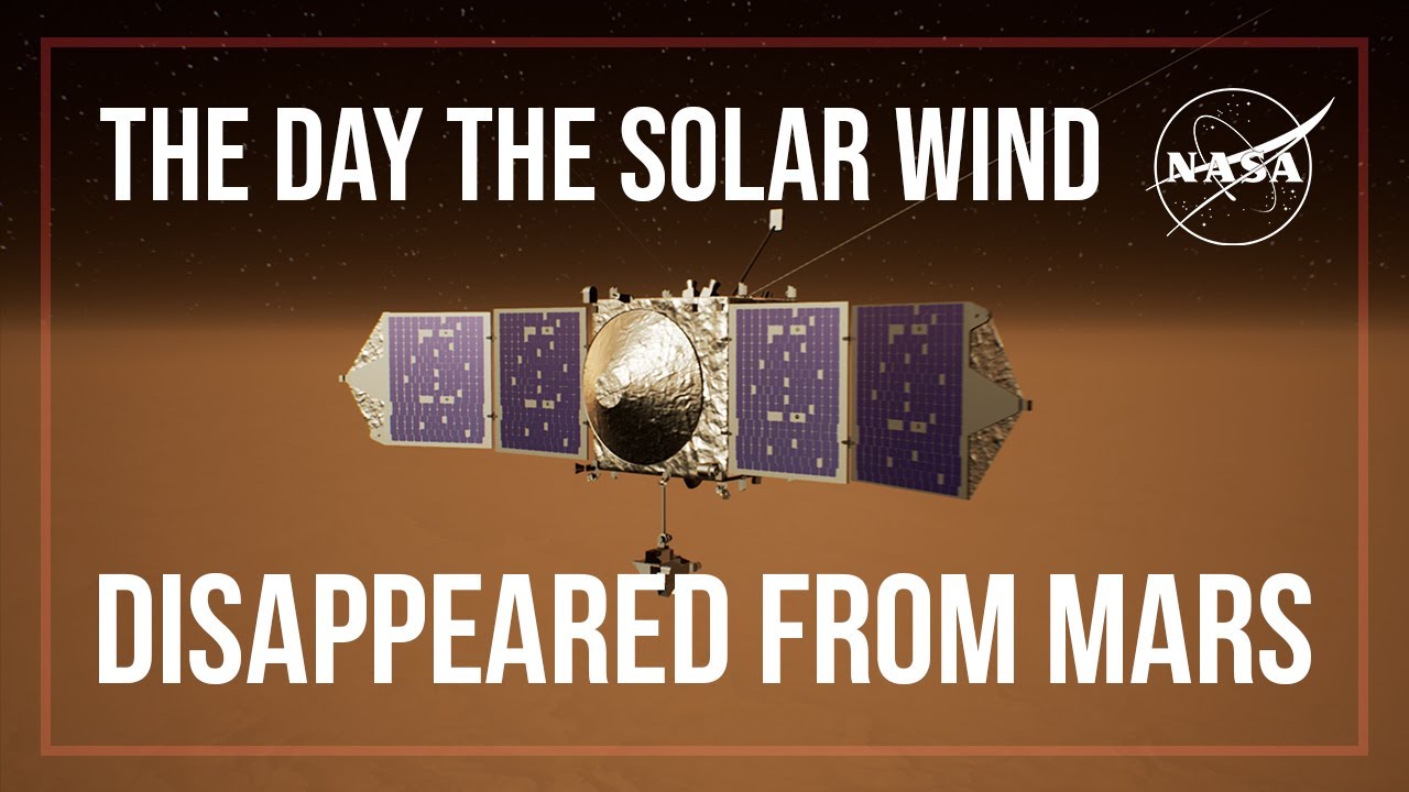 The Day the Solar Wind Disappeared from Mars - YouTube