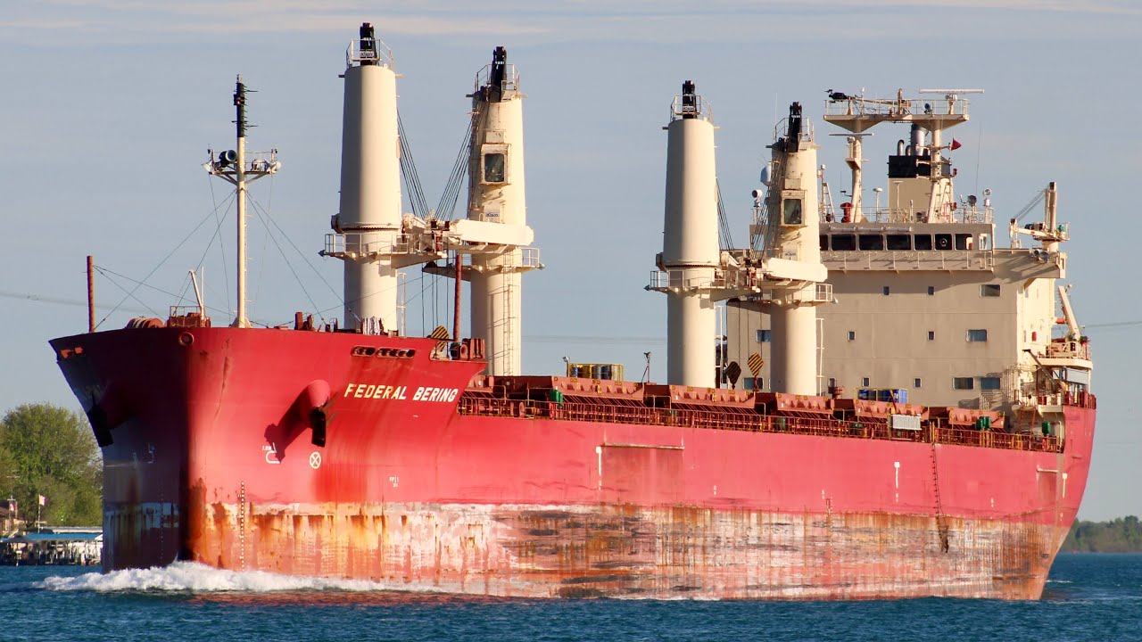 Saltwater Ship Federal Bering - YouTube