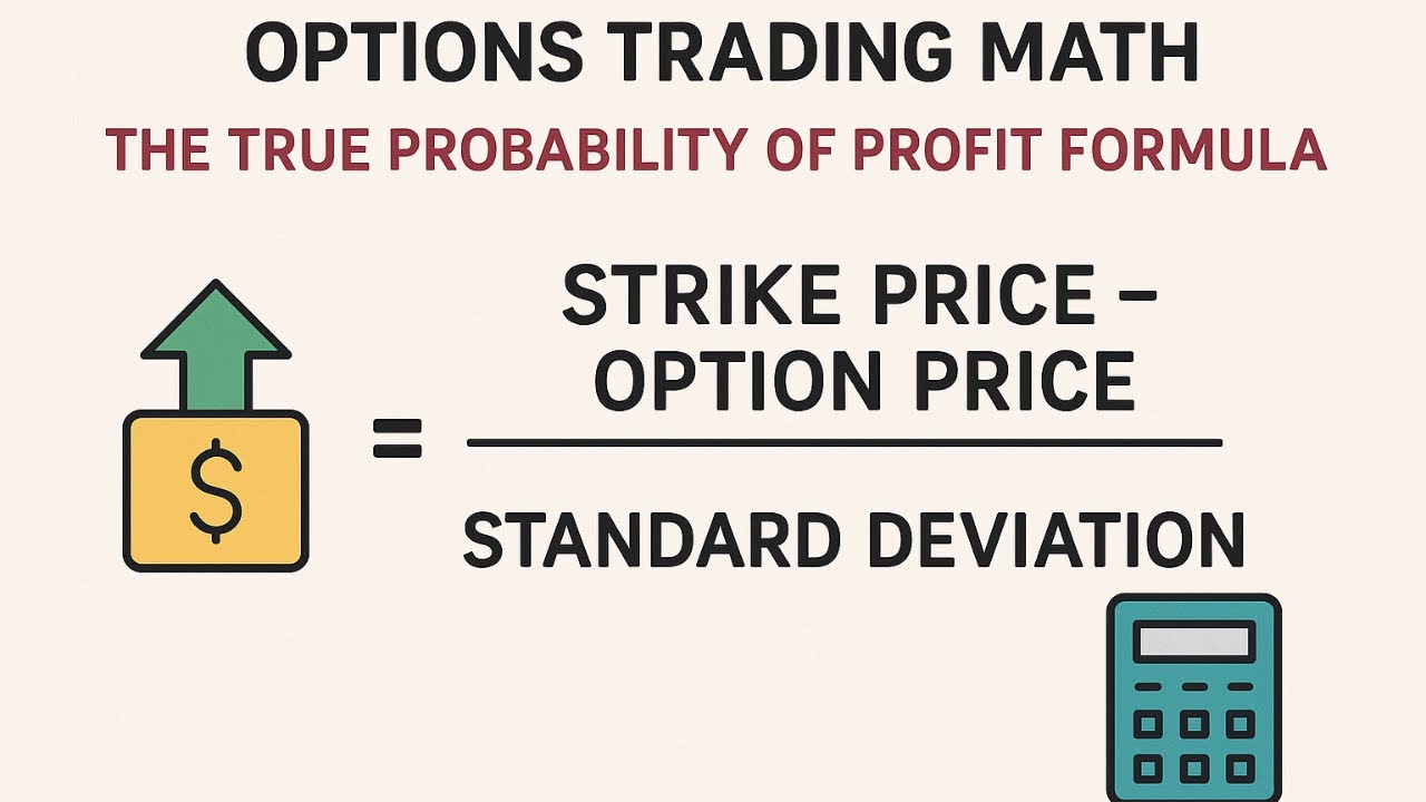 தமிழ் | Options Trading Math: The True Probability of Profit Formula ...