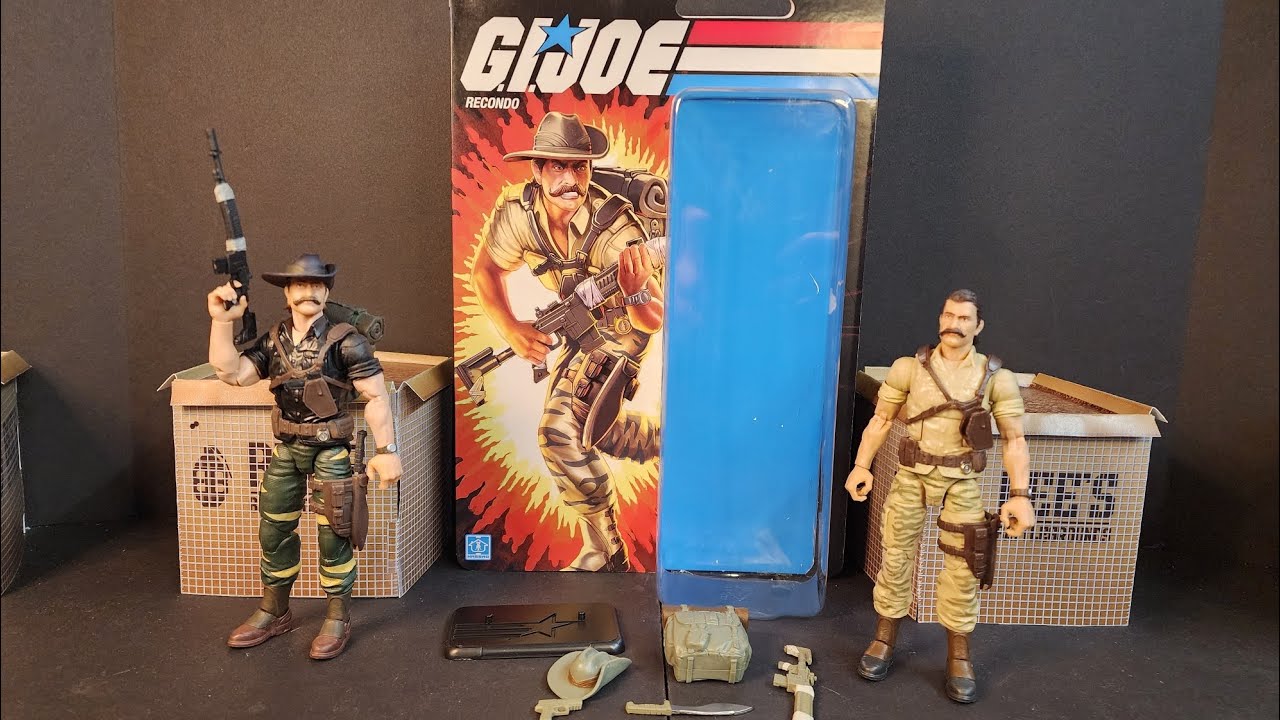 GIJoe Classified Series Retro Recondo - YouTube
