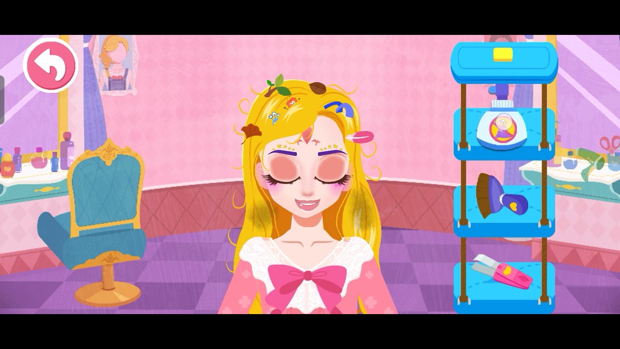 tata rias putri|| game dandan| #gameanak #babybusindonesia - YouTube