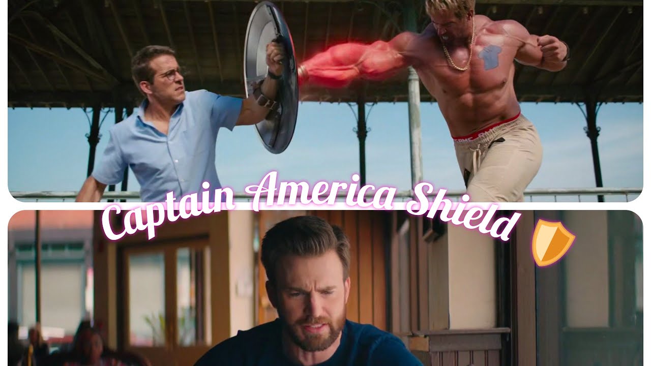 Free Guy Last Scene | Captain America Shield | Ryan Reynolds | Salem VD ...