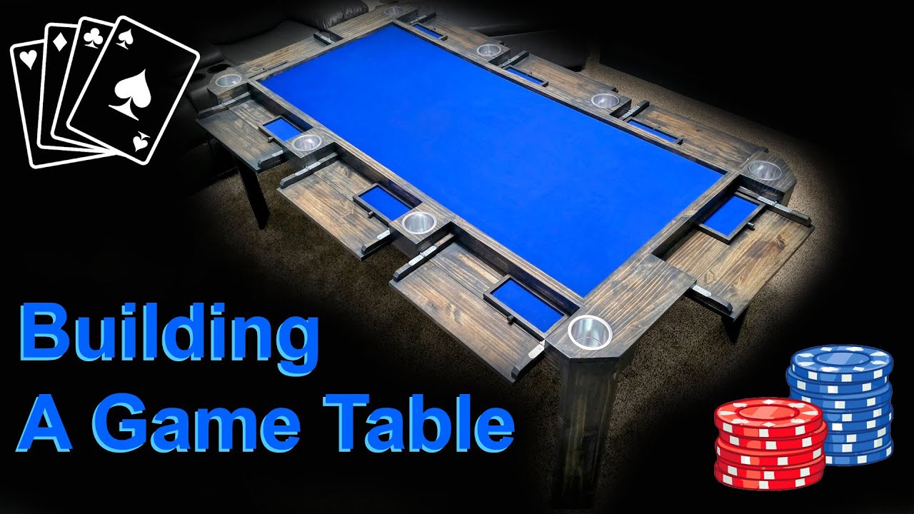 Building a Game Table - YouTube