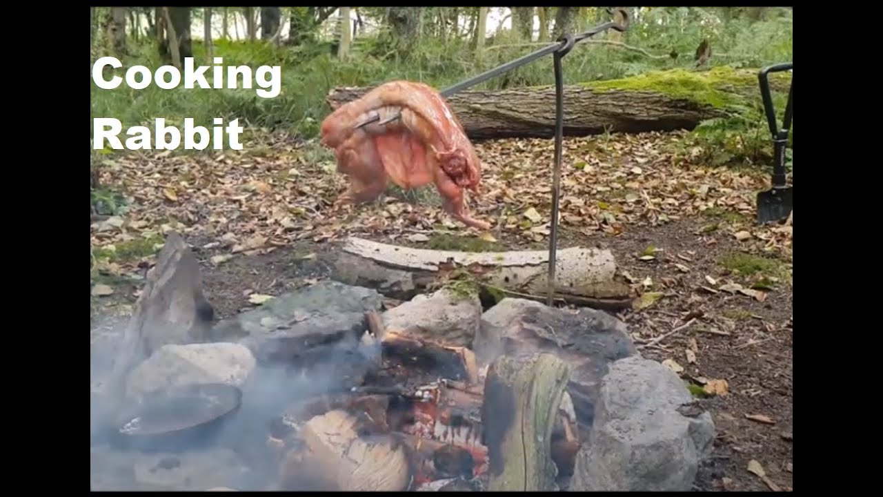 COOKING RABBIT on the SQUIRREL COOKER - fail - YouTube