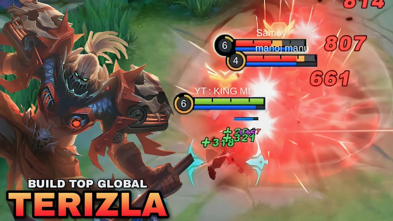 EXP GOD TERIZLA (auto win) BUILD TOP GLOBAL TERIZLA | MLBB - YouTube