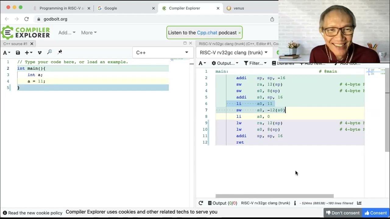 Computer architecture and organization: Compiling to assembly language ...