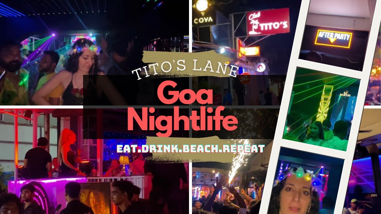 Titos Lane Goa Nightlife | Russian Party In Goa | Goa Nightlife | Baga ...