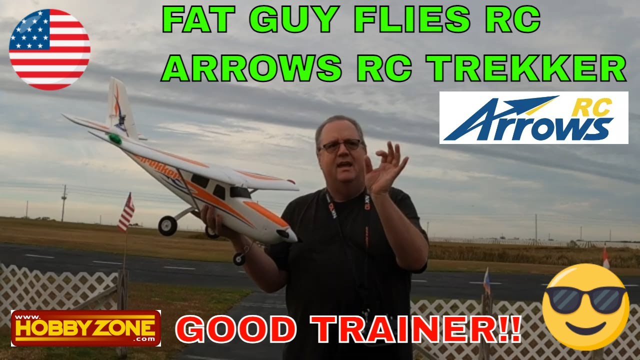 ARROWS TREKKER! ONE SOLID PLANE! by Fat Guy Flies RC - YouTube