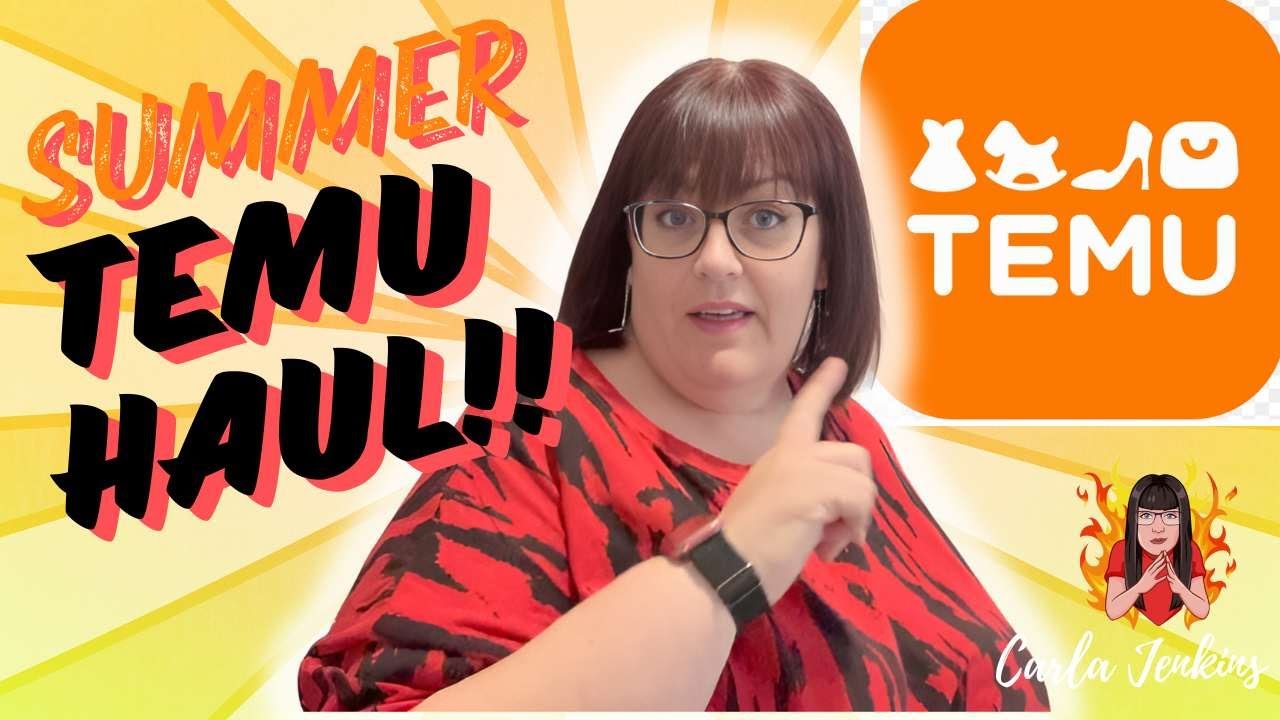 SUMMER TEMU HAUL - WHAT'S NEW? | ad | CARLA JENKINS - YouTube