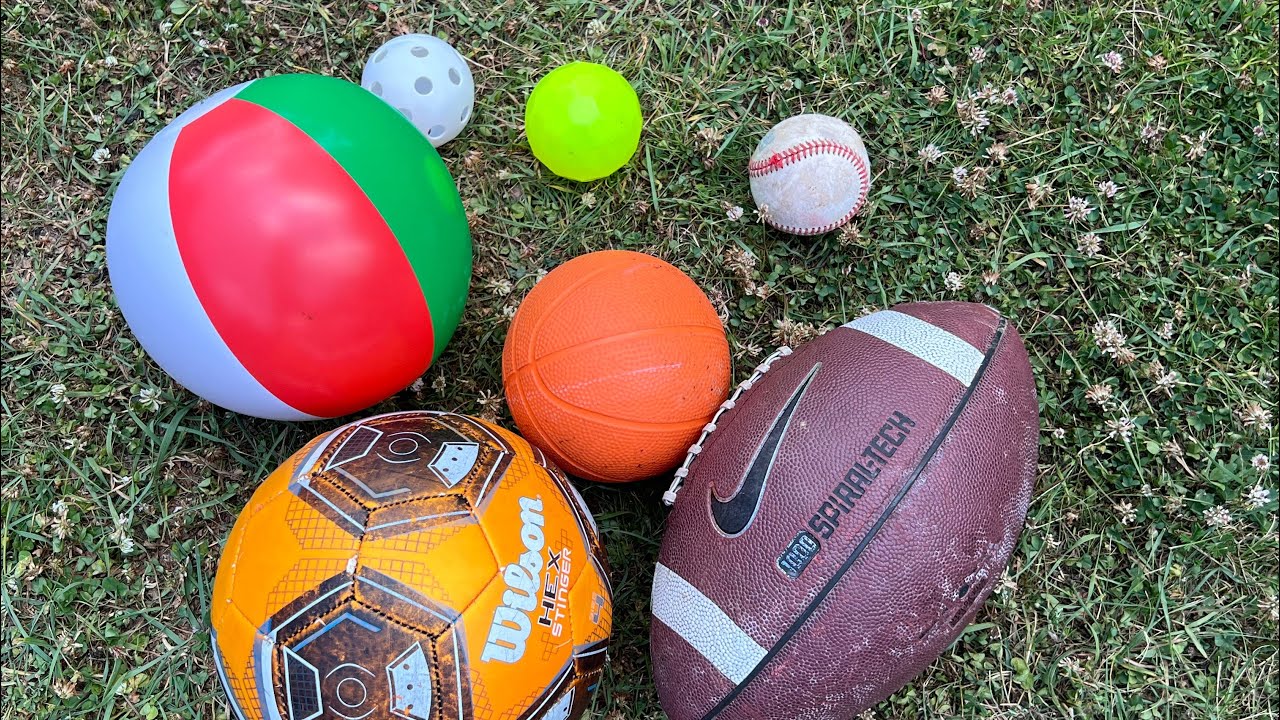 Seeing how far I can hit random balls - YouTube