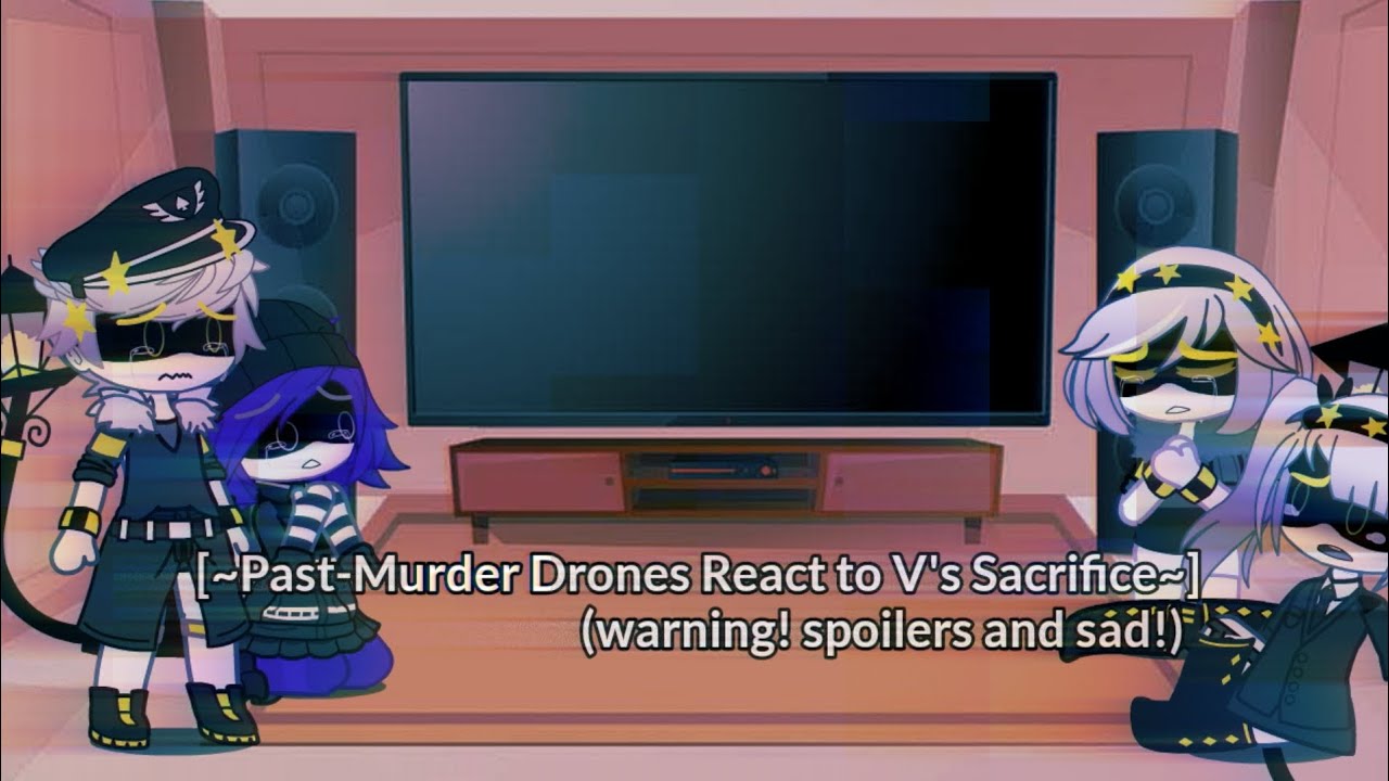 ~past Murder Drones React To Vs Sacrifice~ Past Md React To Ep 6 9301
