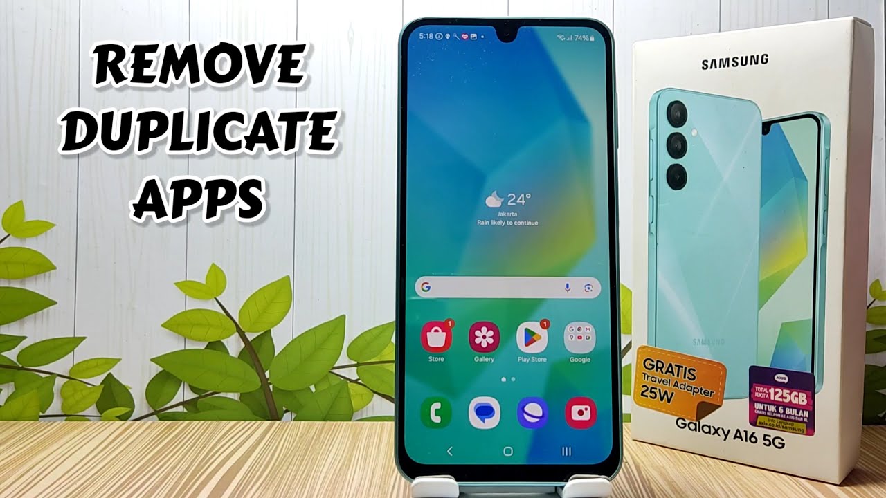 How To Remove Duplicate Apps On Samsung Galaxy A16 5G - YouTube