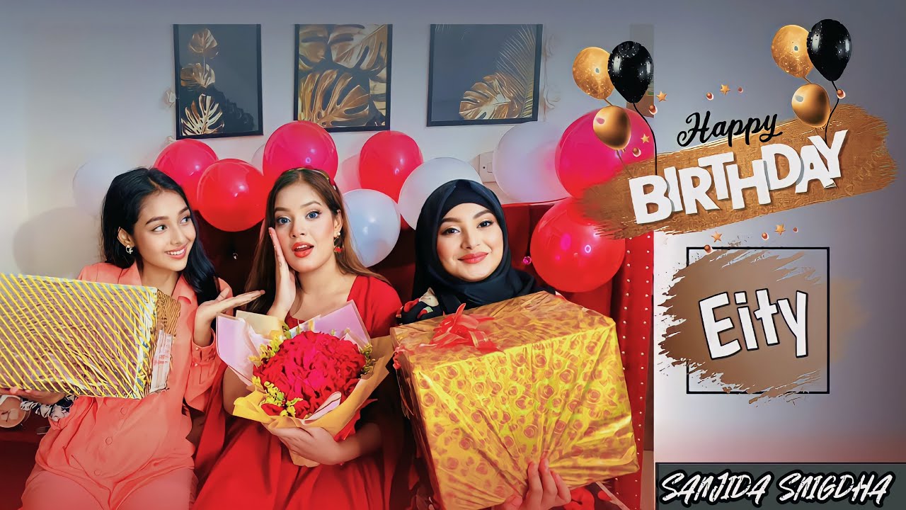 ইতির জন্মদিনে উপহার দিয়ে অবাক করে দিলাম । Eity’s Birthday Vlog | Sanjida | Ontora | Rakib ...
