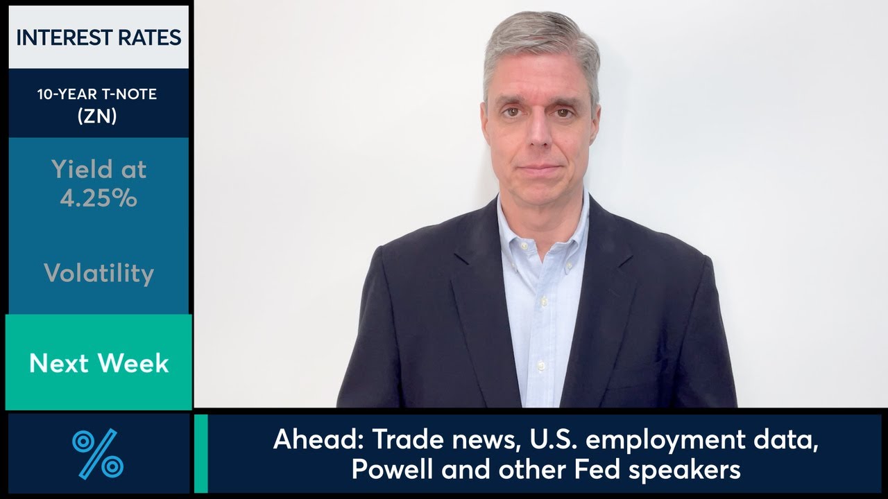 10-Year Treasury Note yield falls going into weekend, ends week higher ...