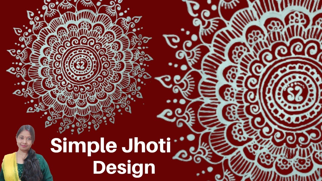 Simple Jhoti design/Manabasa Chita design /Laxmi puja alpana design ...