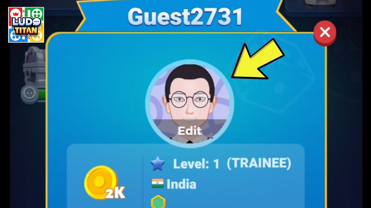 how to change profile avatar in ludo titan app | Ludo Titan Mein ...