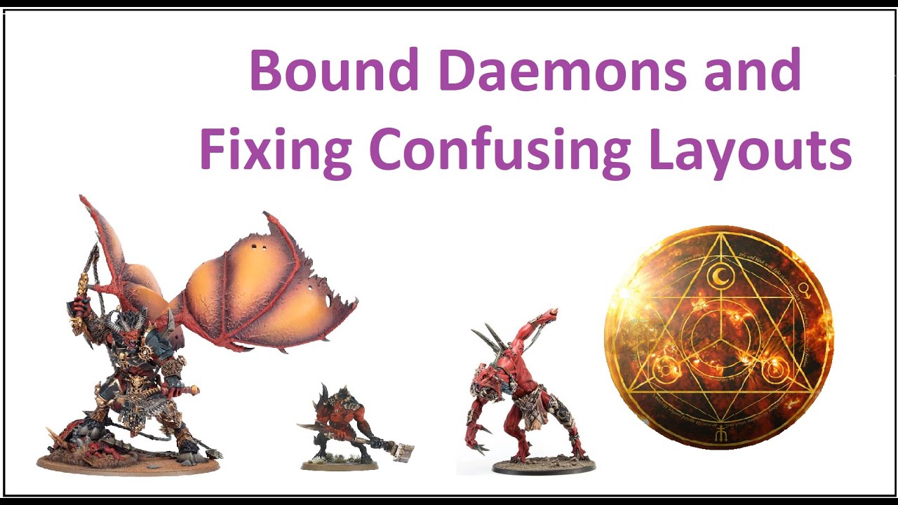Bound Daemons and Fixing Confusing Layouts - YouTube