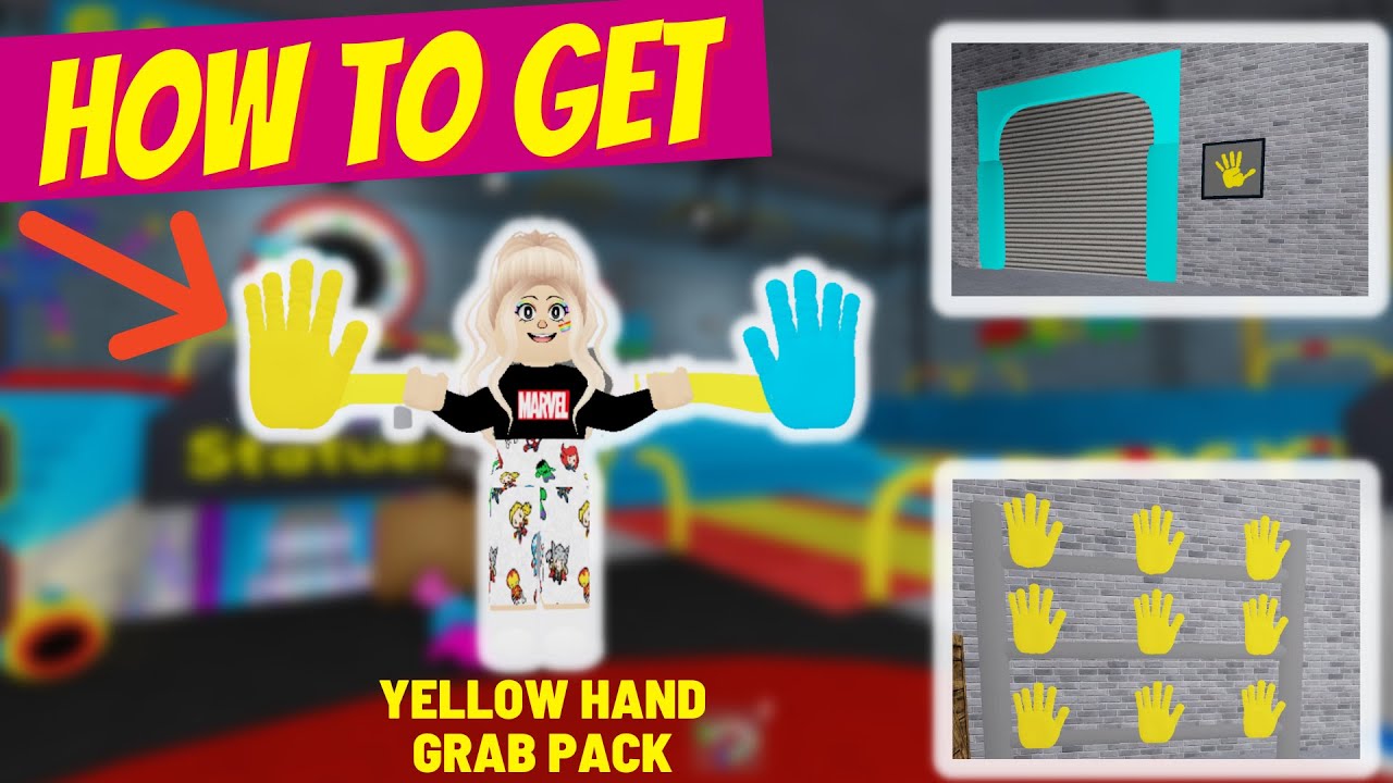 How To Get The YELLOW HAND GRAB PACK In Find The Mommy Long Legs Morph ...