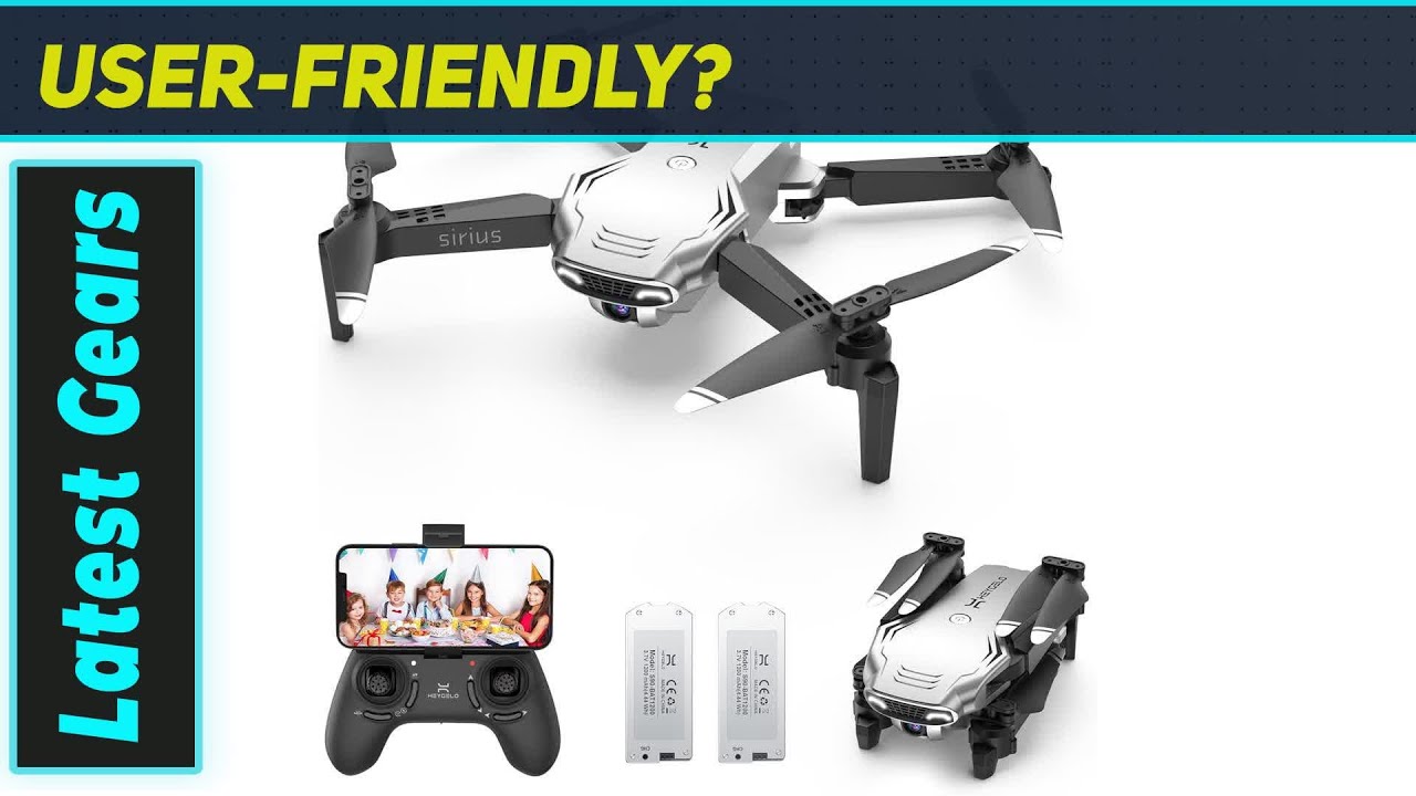 Heygelo S90: Amazing Mini Drone for Beginners & Kids! - YouTube