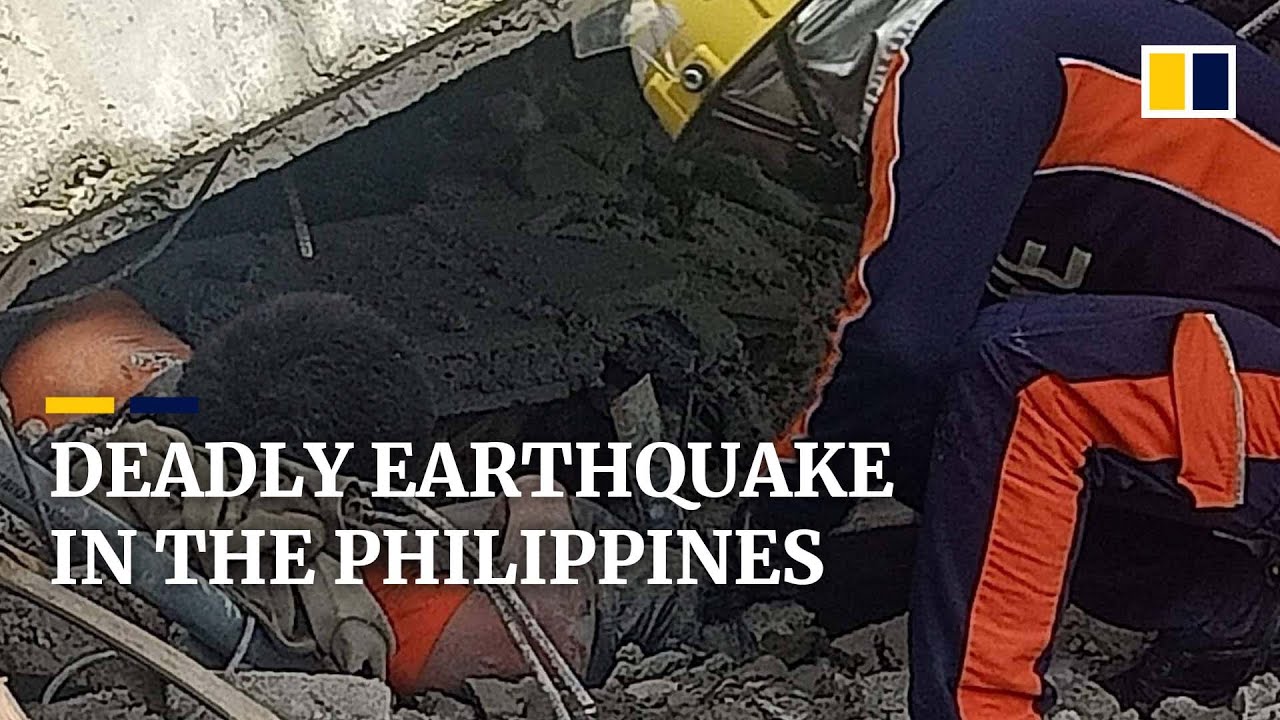 Magnitude 7.2 earthquake strikes Philippines and rattles capital Manila ...