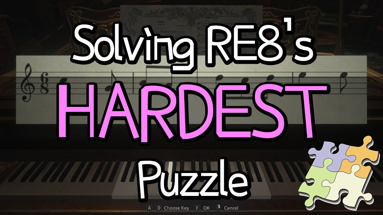 Resident Evil Village: The Piano Puzzle SOLVED - YouTube