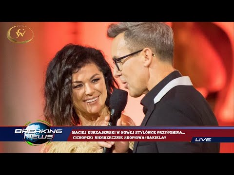 Maciej Kurzajewski w nowej stylówce przypomina…  Cichopek! Niegrzecznie skopiował Hakiela?