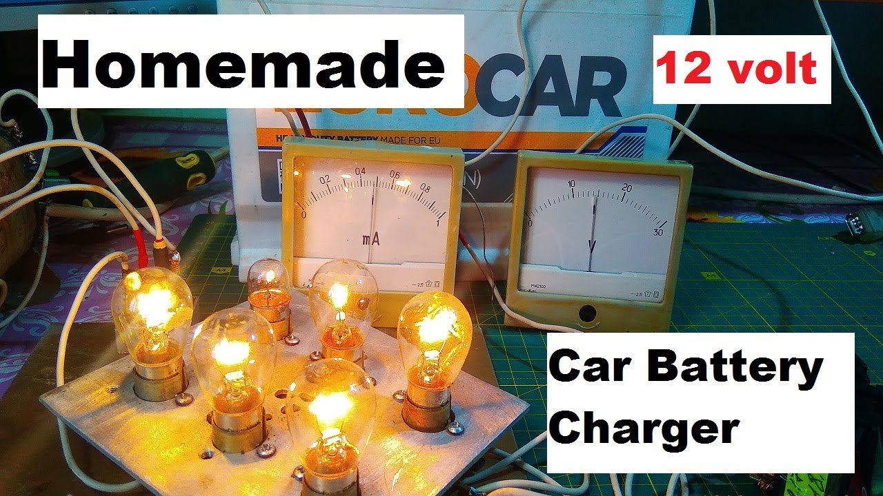 Homemade Car 12v Battery Charger YouTube homemade-car-12v-battery-charger-youtube