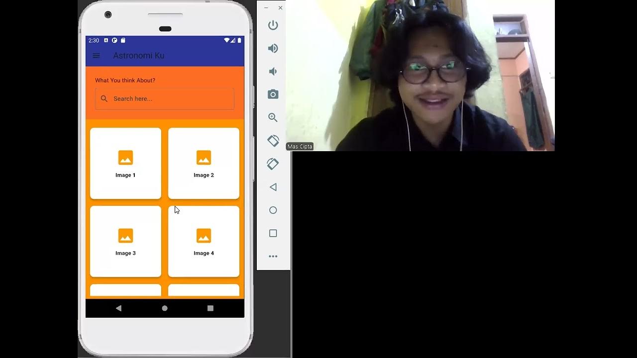 Astronomi Ku, Implementasi coding Flutter Sederhana!!! - YouTube
