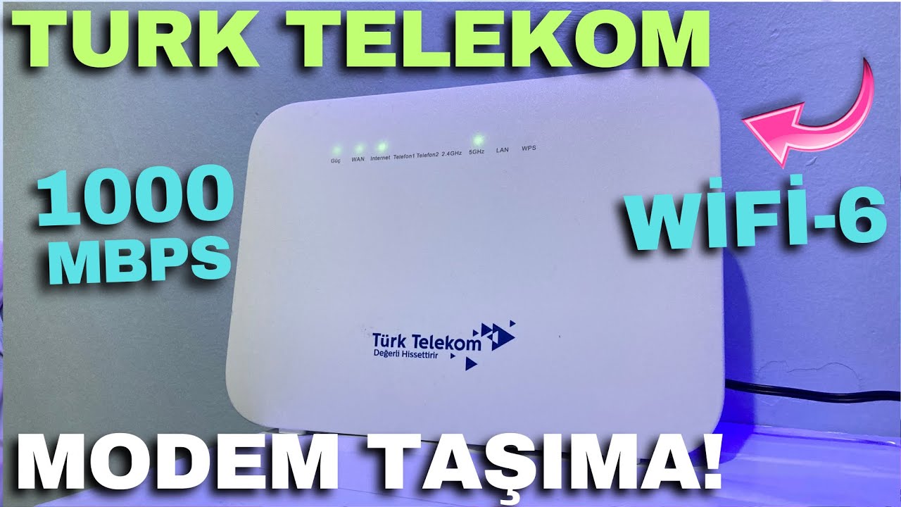 Fiber Modem Nasıl Taşınır? Türk Telekom Modem Taşıma! - YouTube