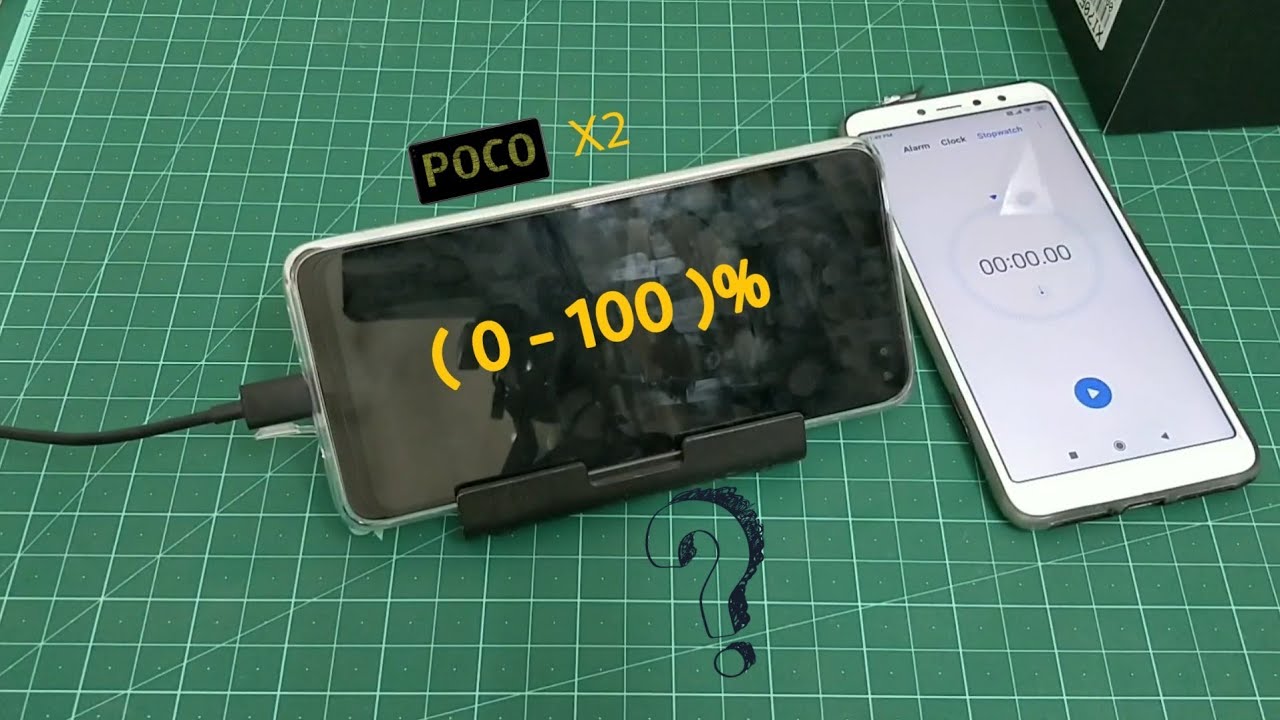 Poco X2:. Charging Test from ( 0 to 100 )% | Charging Test Redmi k20 ...