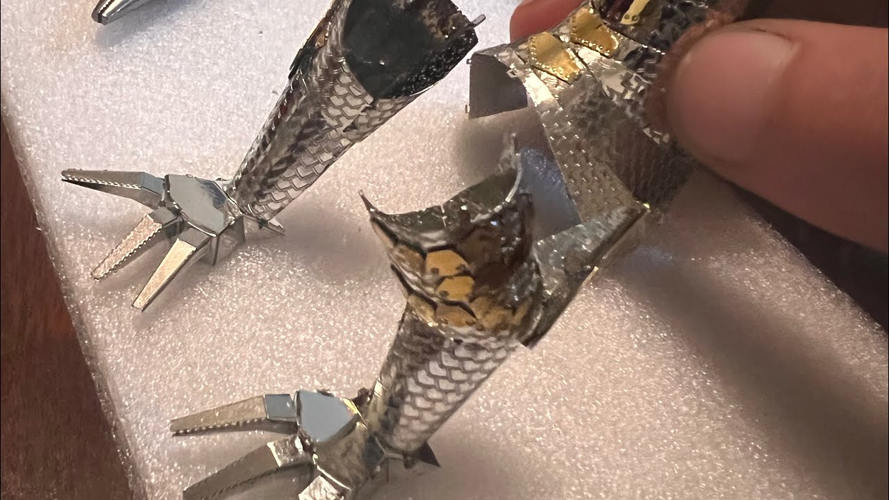 Temu - 3D Dragon puzzle build - YouTube