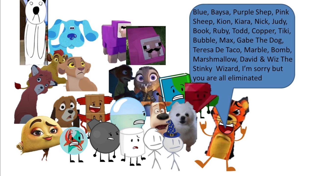 Character Elimination All Stars Episode 19 "Climb up to the finale ...