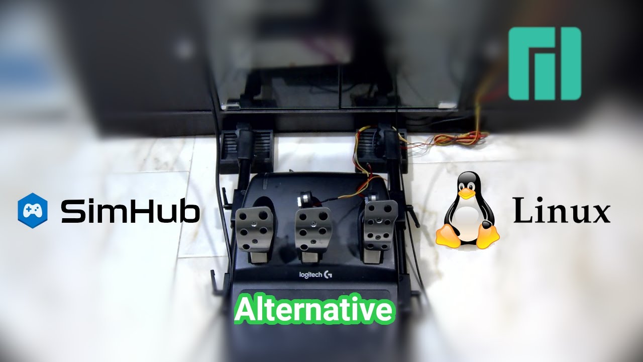 Simhub Alternative for Linux | Sim Racing | DIY Rumble Pedals - YouTube