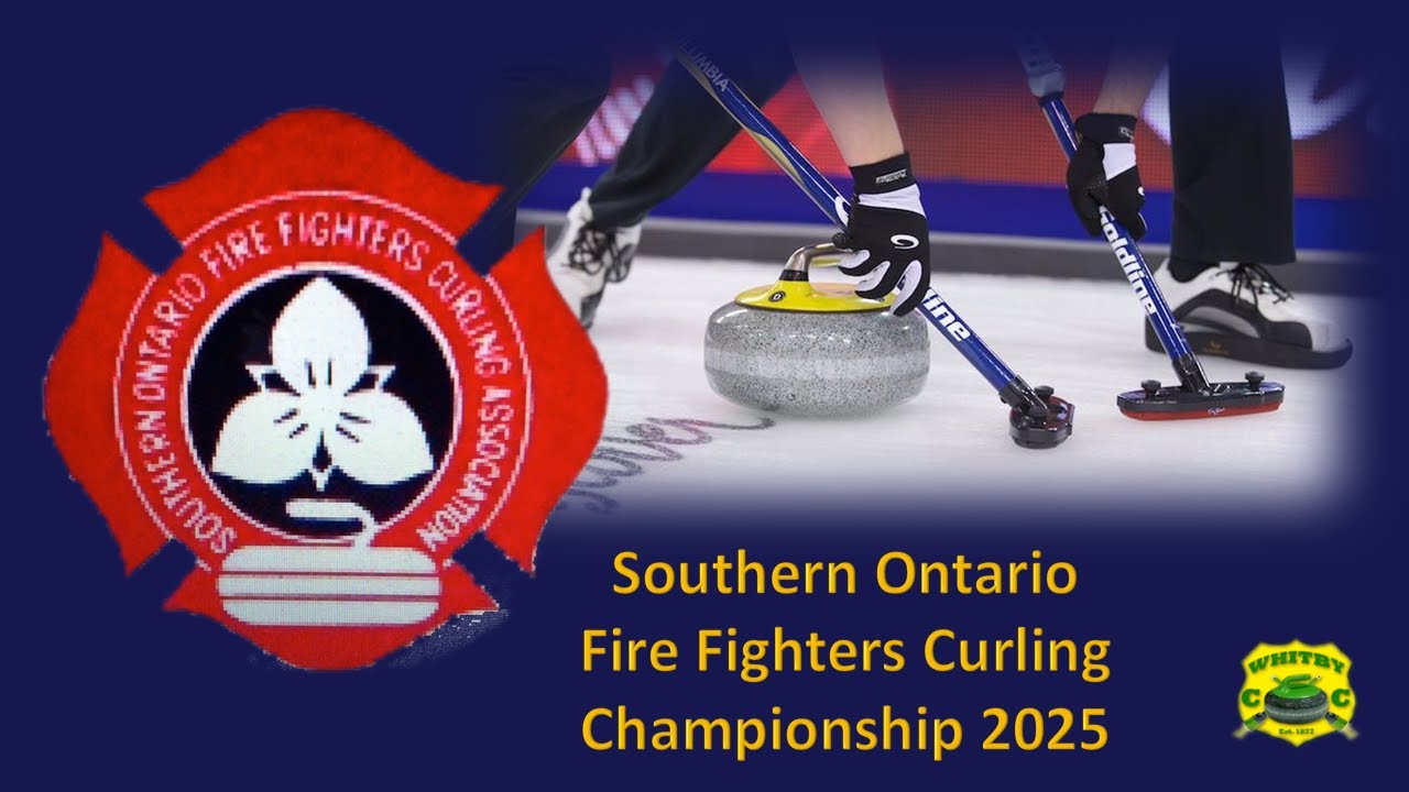 Draw 4 - Southern Ontario Fire Fighters Curling Association - YouTube
