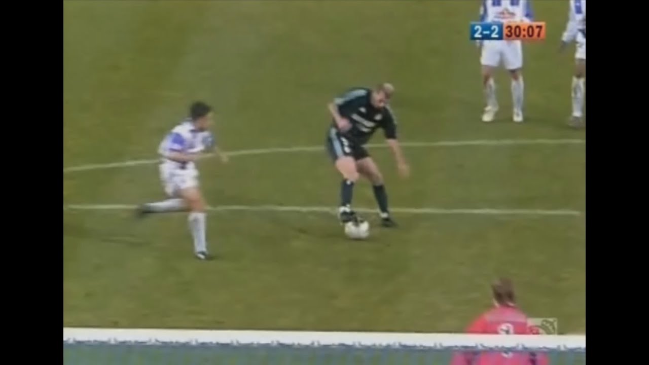 Zidane vs Real Valladolid (2003-04 La Liga 22R) Famous Roulette - YouTube