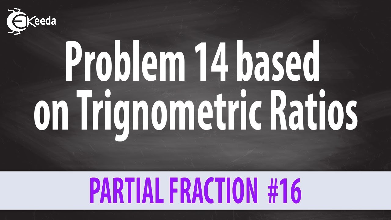 Trigonometric Ratios - Problem 14 - Diploma Engineering Mathematics 1 ...