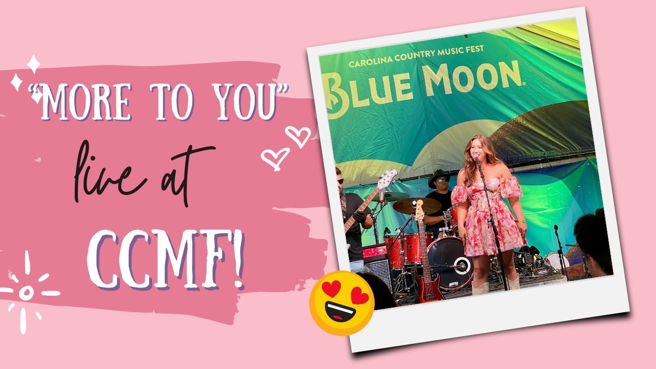 Mary English - "More To You" Live at Carolina Country Music Fest - YouTube