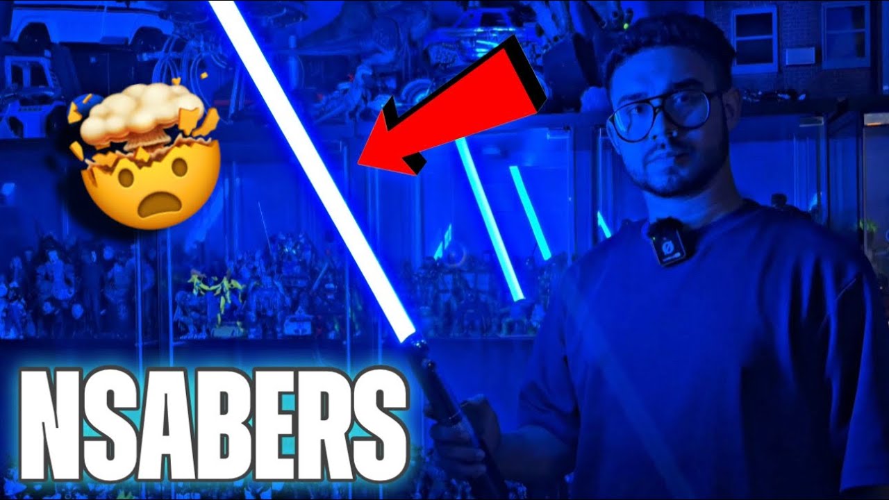 Nsabers Anakin Skywalker Lightsaber Review! - YouTube