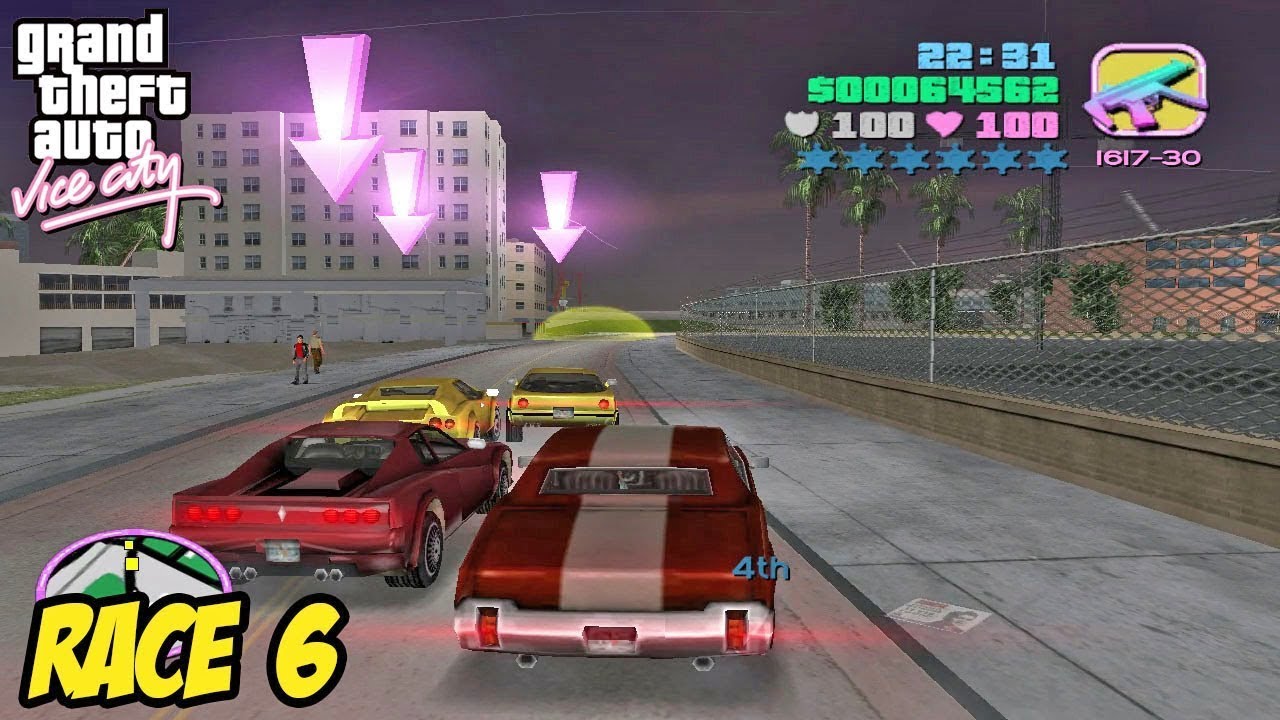 Extreme Street Racing in GTA Vice City - Race #6 - V.C. Endurance - YouTube