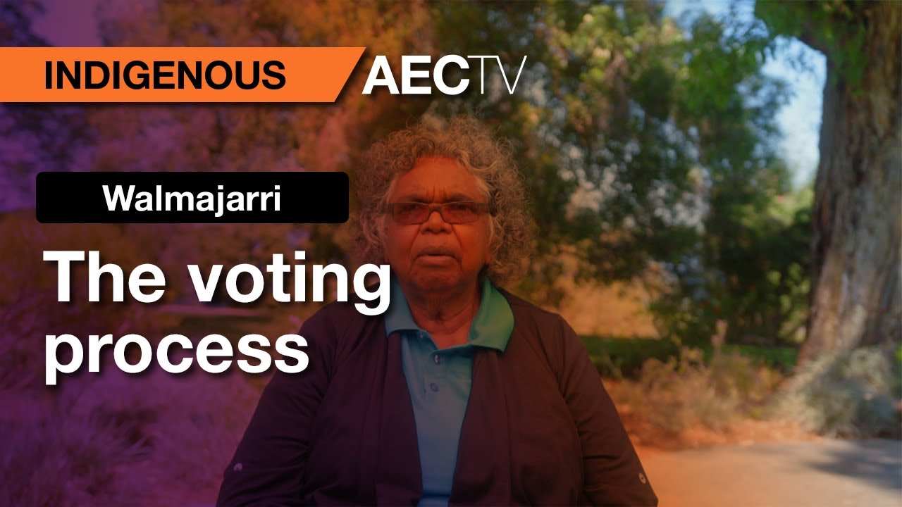 Walmajarri - The voting process - YouTube