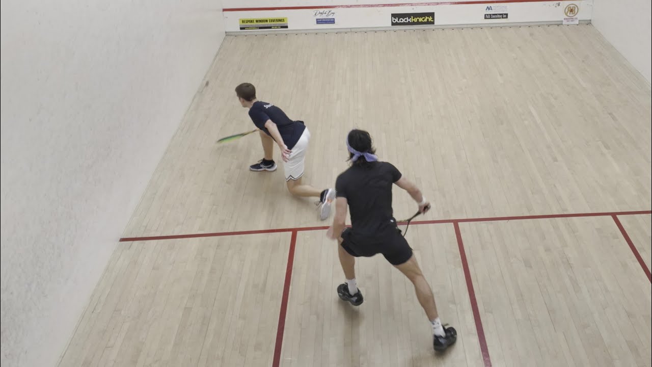 Pro Squash--Shawn DeLierre vs Matt Bicknell--Game 5--Tournament Semi ...