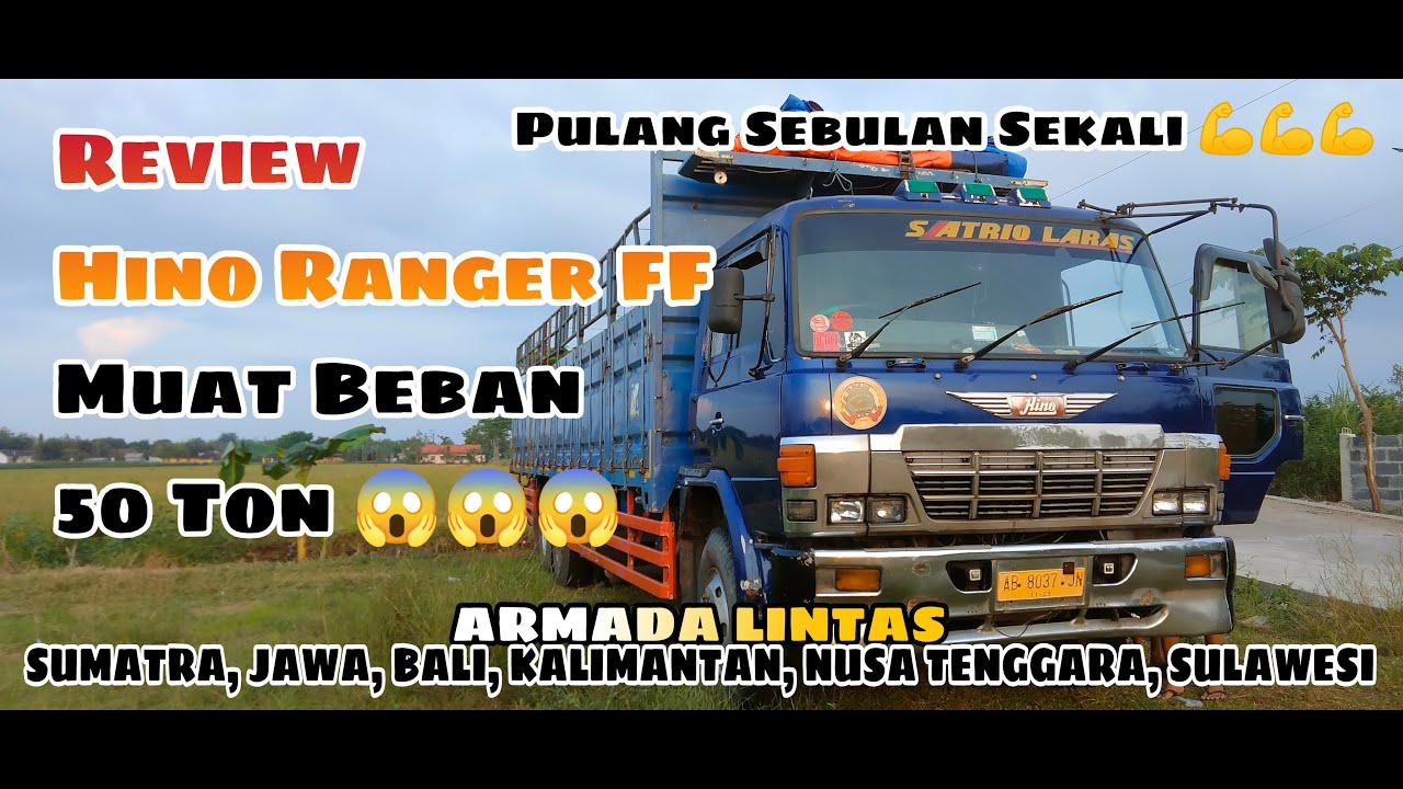 REVIEW..!! HINO RANGER FF, USIA TUA TENAGA BAGAI KUDA #hino #hino500 # ...