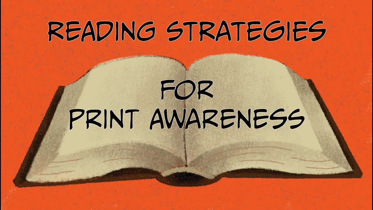 Learning Literacy: Reading Strategies that Build Print Awareness! - YouTube
