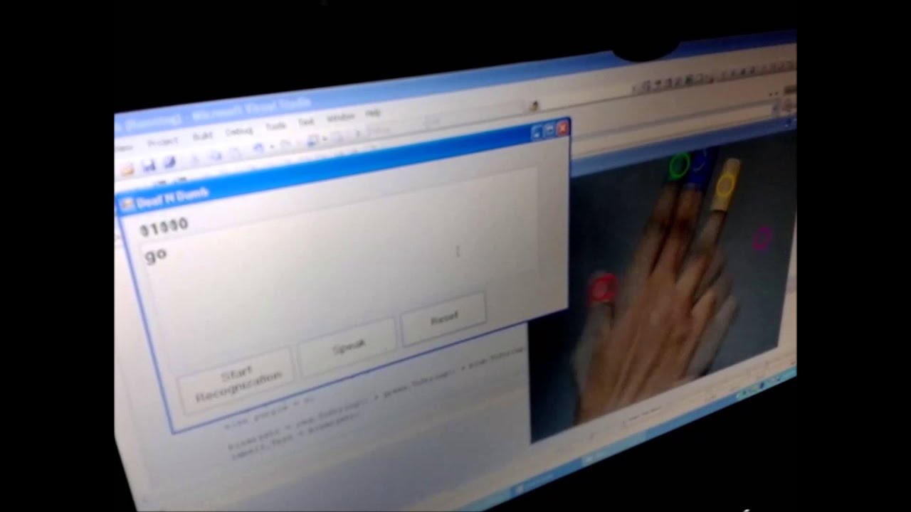 Gesture based text input - YouTube
