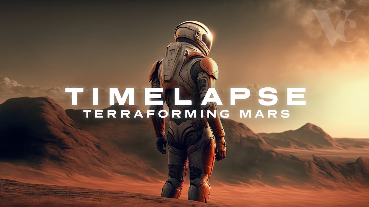 Timelapse of Mars Terraforming. ( 2021- 3020 ). | Mars Terraforming ...
