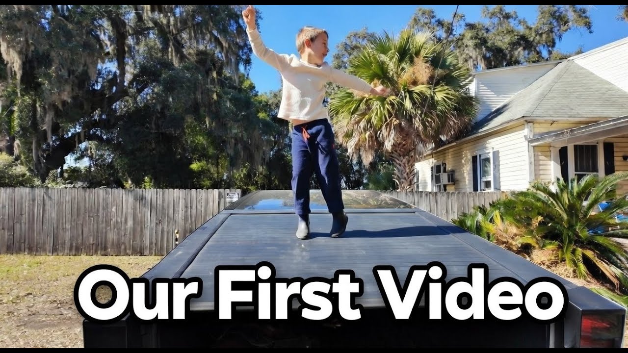 Our FIRST video! - YouTube